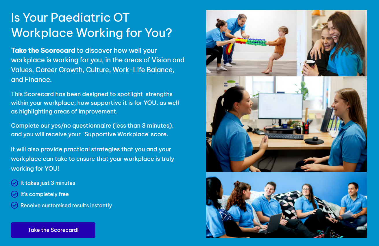 Workplace Score Card - MoveAbout Therapy Services